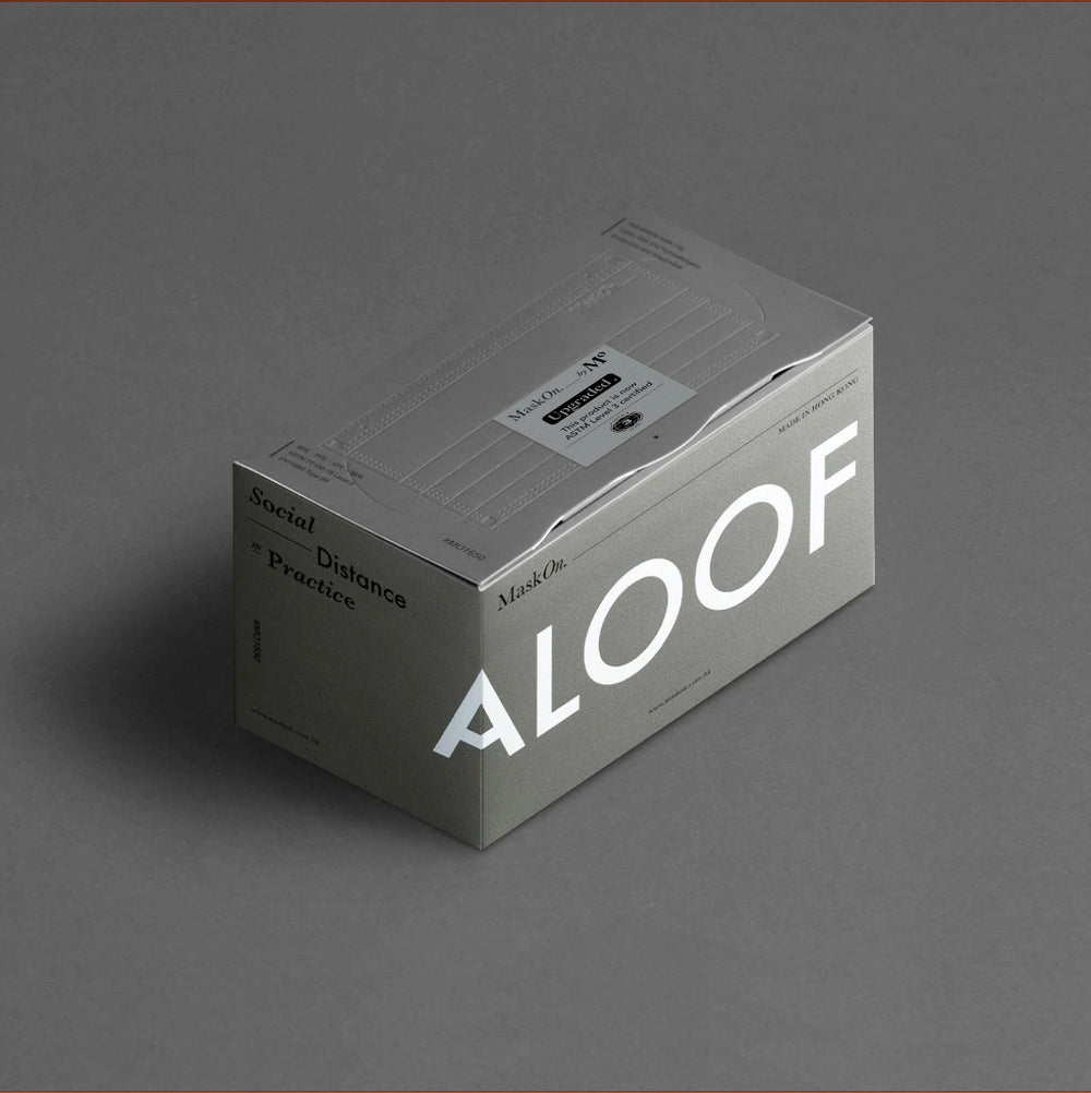 The MO._Mask - ALOOF - 4 ply Disposable Mask [30pcs]